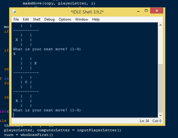 Tic Tac Toe Vs Ai Game In Python Free Source Code Sourcecodester